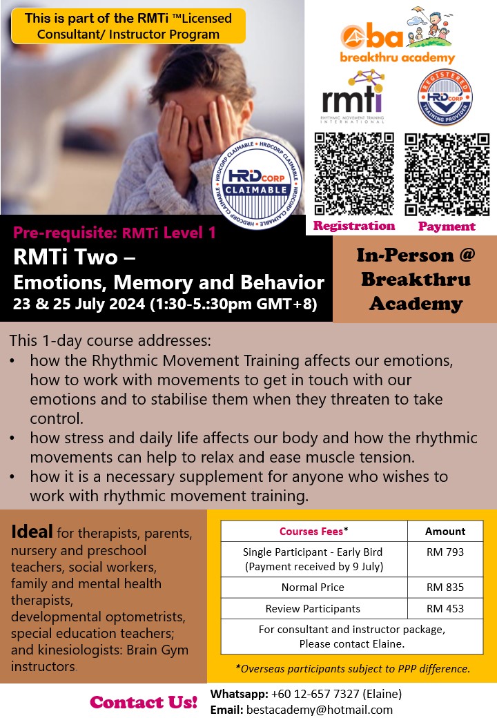 RMTi Two – Emotions, Memory and Behaviour (71933) – Empwr2u